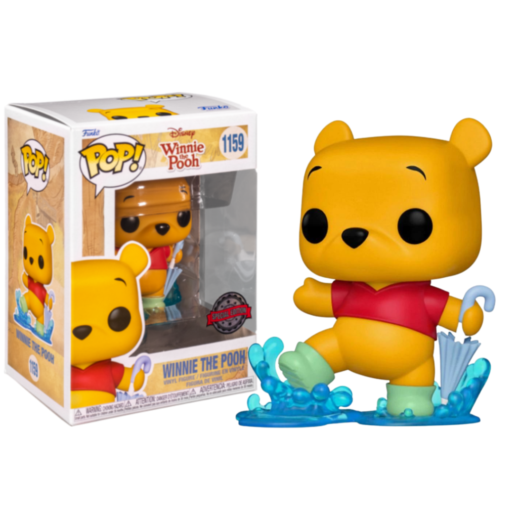 WINNIE L'OURSON - POP Disney N° 1159 - Winnie L'Ourson sous la Pluie ...