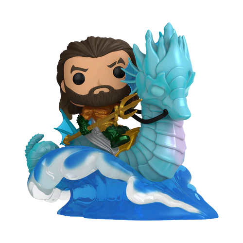 AQUAMAN 2 - POP Ride DLX N° 295 - Aquaman et Storm - Magic Heroes