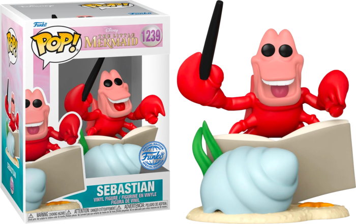 DISNEY - POP N° 1239 - Little Mermaid - Sebastian - Magic Heroes