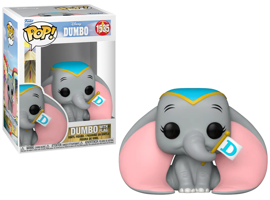 DUMBO - POP Disney N° 1535 - Dumbo avec drapeau - Magic Heroes