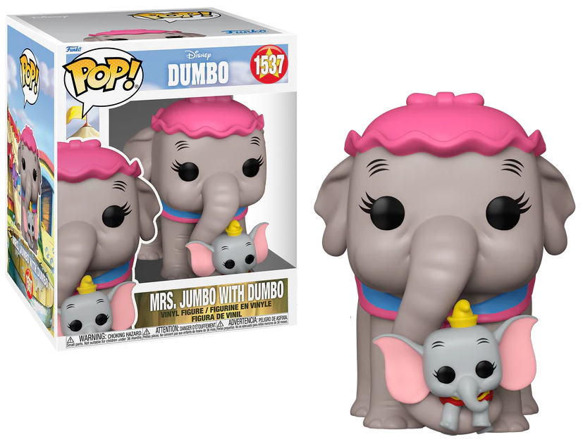 DUMBO - POP Super 6'' N° 1537 - Mrs. Jumbo avec Dumbo - Magic Heroes