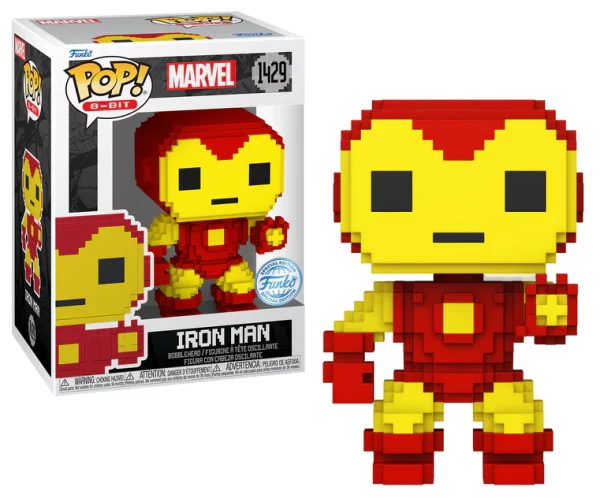 8-BIT - POP Marvel N° 1429 - Iron Man - Magic Heroes