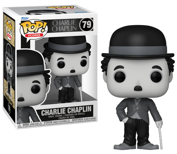 POP ICON N° 79 - Charlie Chaplin - Magic Heroes