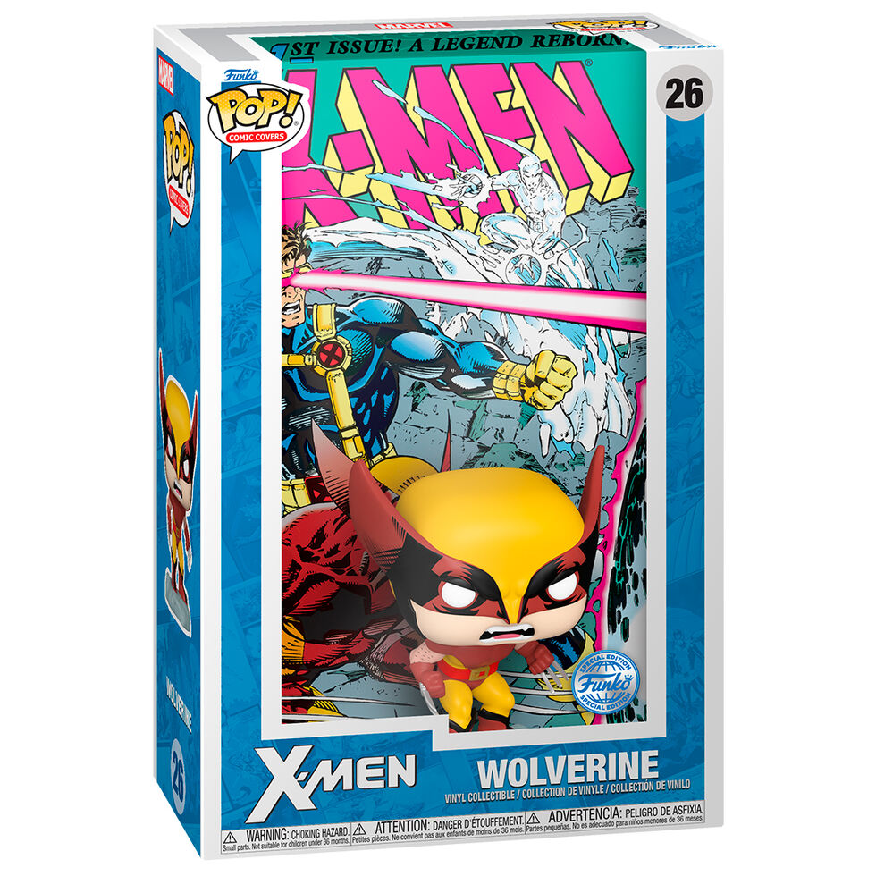 MARVEL - POP Comic Cover N° 26 - X-Men Wolverine Exclusive - Magic Heroes