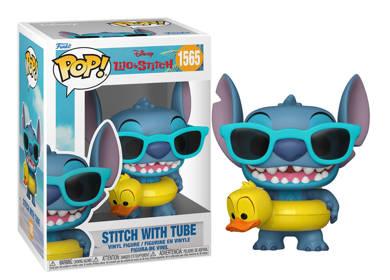 DISNEY - Lilo & Stitch - POP N° 1565 - Stitch Tube - Magic Heroes