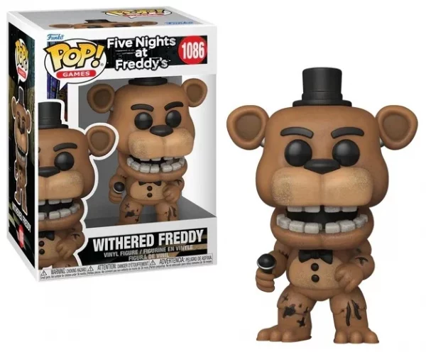 FIVE NIGHTS AT FREDDY'S - POP Games N° 1086 - Withered Freddy - Magic ...