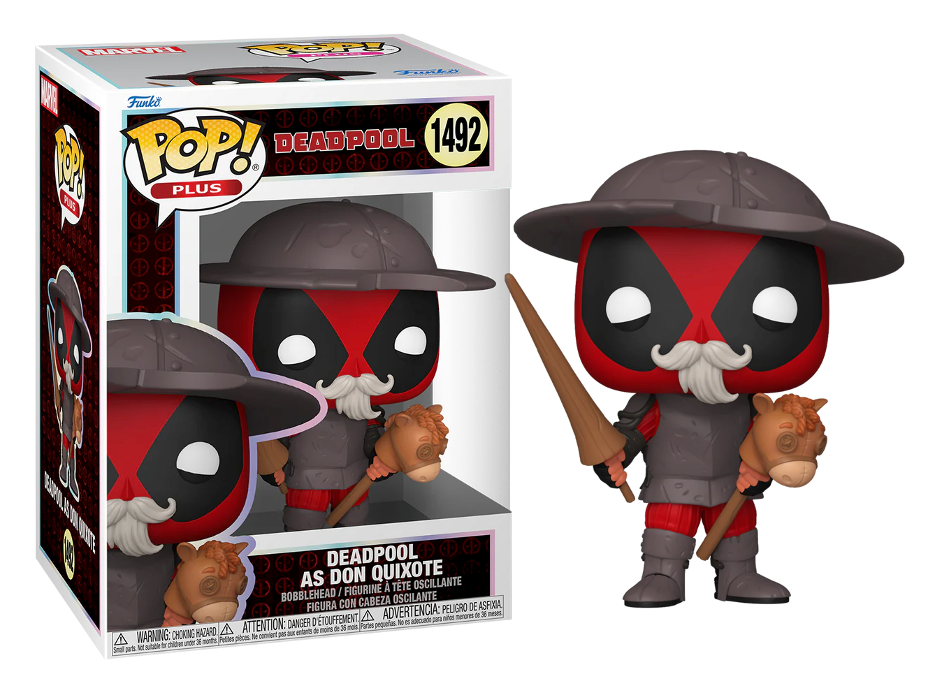 DEADPOOL - POP Plus N° 1492 - Deadpool As Don Quixote - Magic Heroes