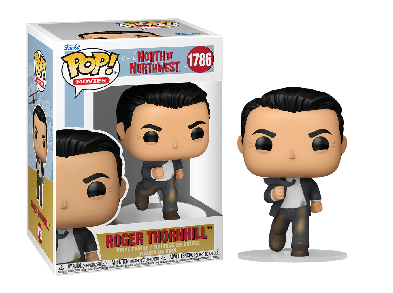 NORTH BY NORTHWEST - POP Movies N° 1786 - Roger Thornhill - Magic Heroes